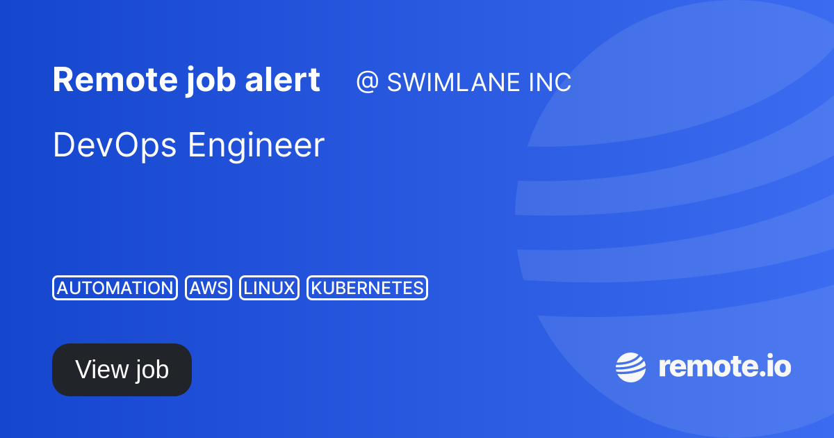 DevOps Engineer | remote.io