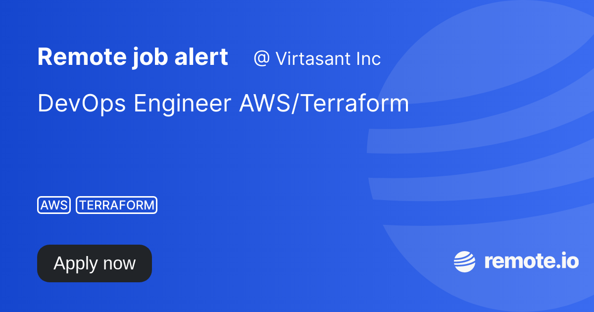 DevOps Engineer AWS/Terraform | remote.io