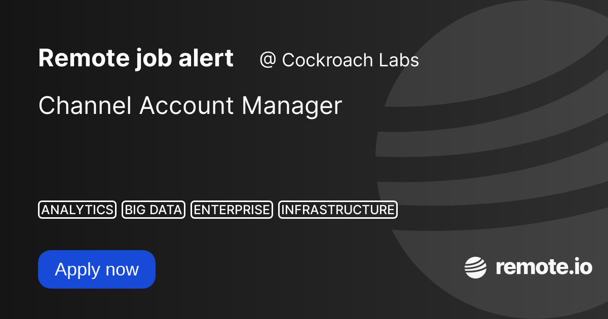Channel Account Manager | remote.io