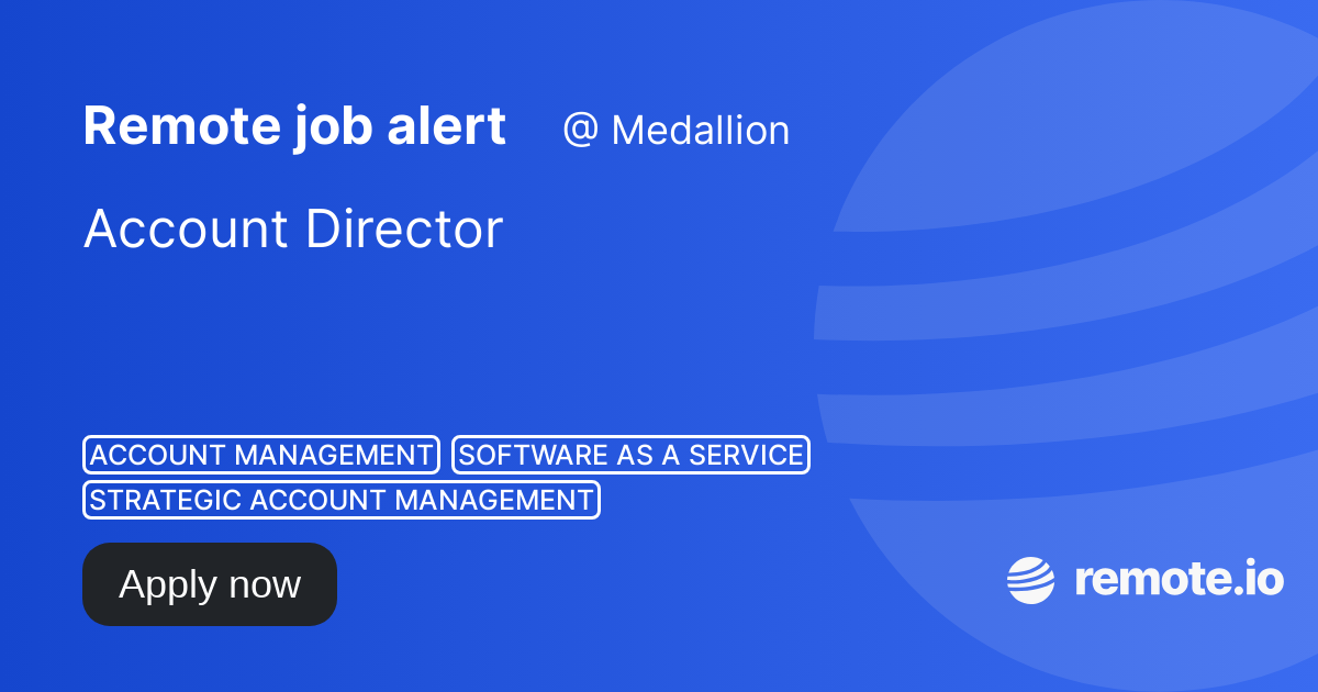 Account Director | remote.io