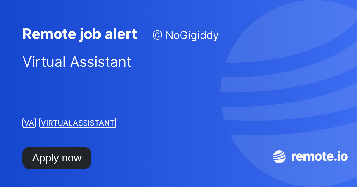 Virtual Assistant | remote.io