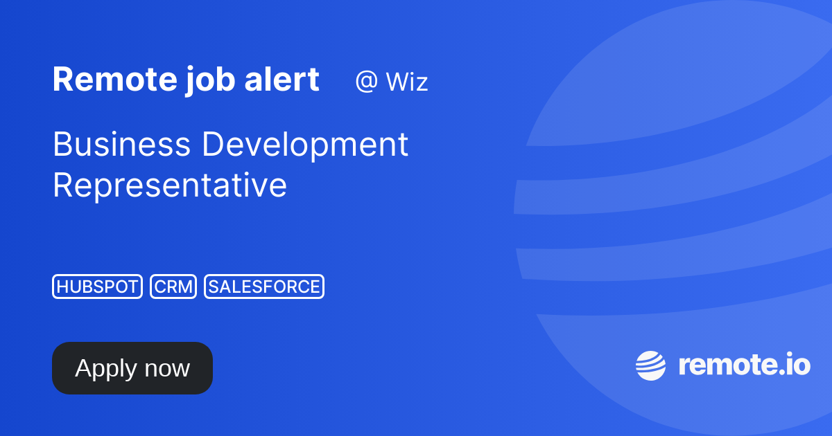 Business Development Representative | remote.io