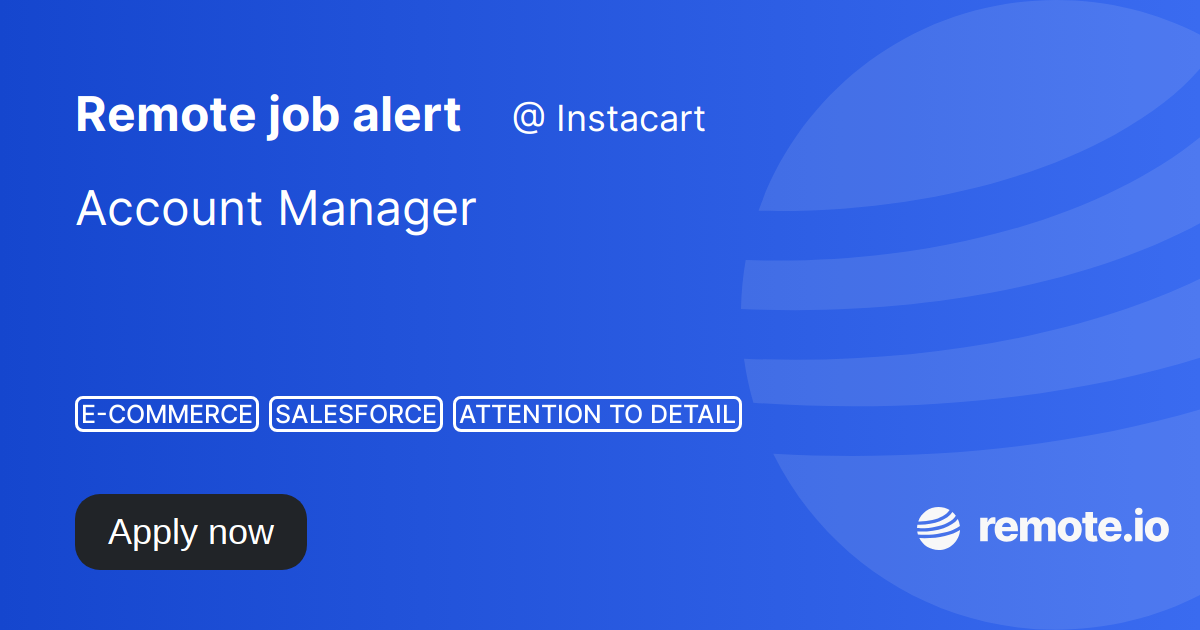 Account Manager | remote.io