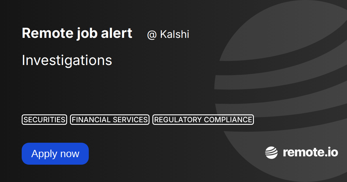 Investigations | remote.io