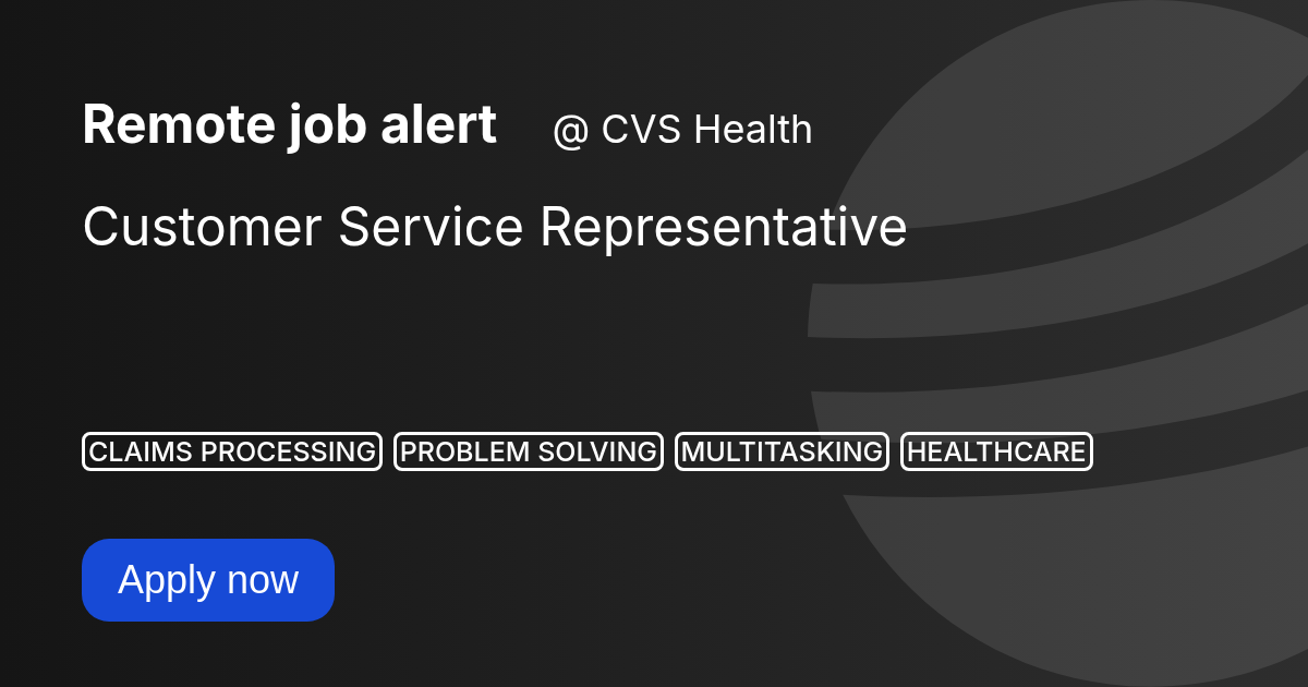 Customer Service Representative | remote.io