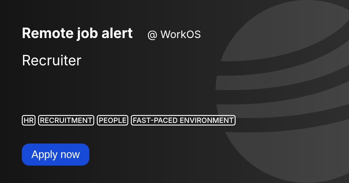 Recruiter | remote.io