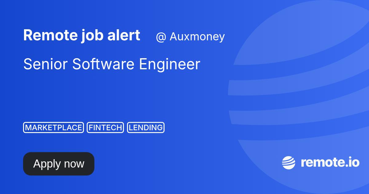 Senior Software Engineer | remote.io